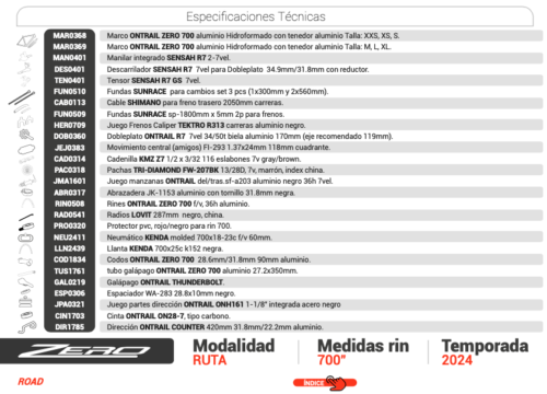 Bicicleta Ruta Zero 2X7 Velocidades Rin700 Azul Turqueza – On Trail ...