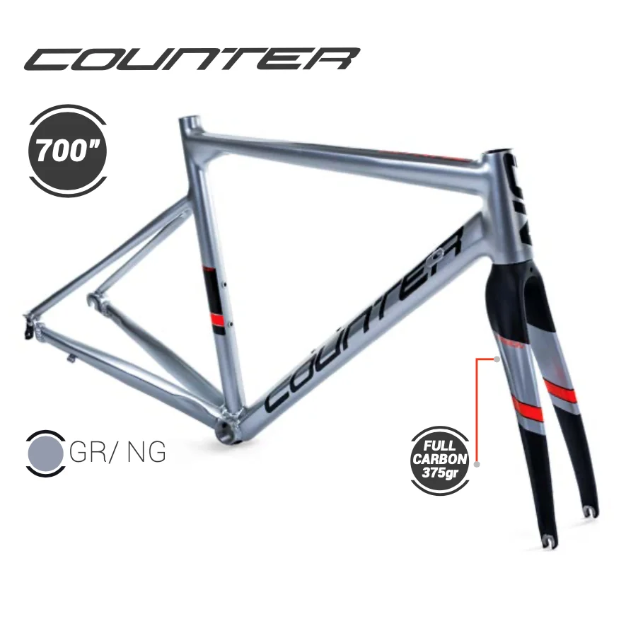 Marco Counter de Ruta Con Tenedor Carbono y Guias – On Trail – Tienda ...