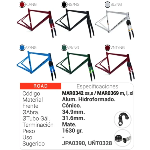Marco Counter de Ruta Sin Tenedor con Guias – On Trail – Tienda ...